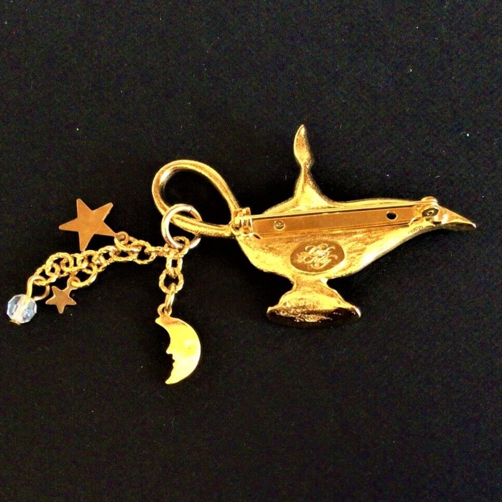 Kirks Folly Gold Magic Genie Alladin Wish Lamp Arora … - Gem